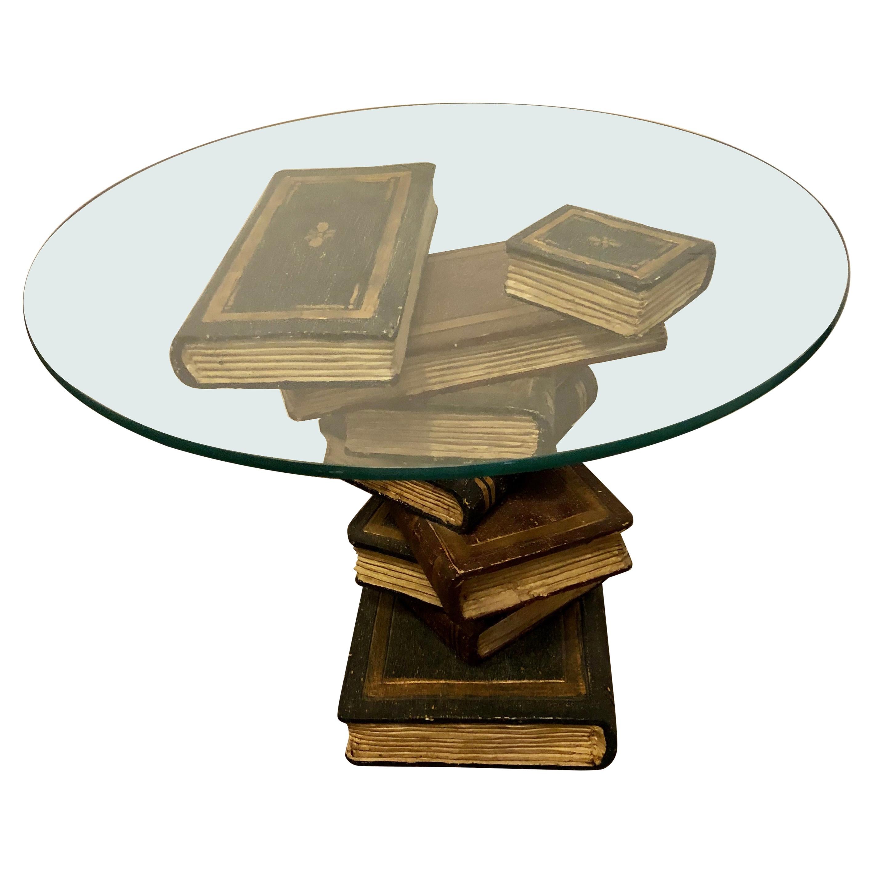 A Stacked Book Side Table. For Sale at 1stDibs