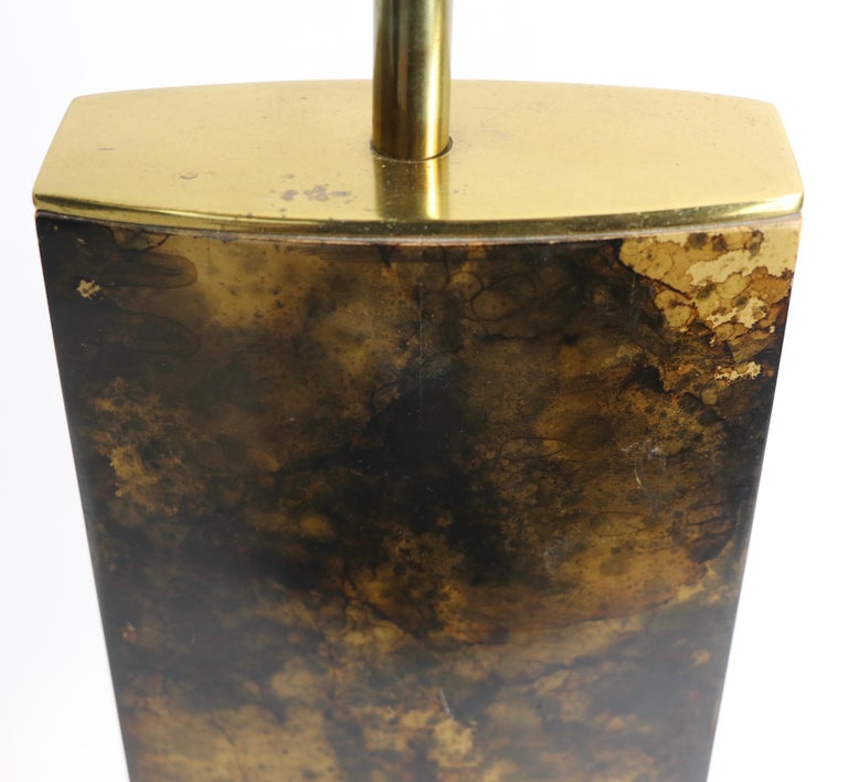 Faux Tortoise Shell Finish Table Lamp by Mutual Sunset Lamp ...