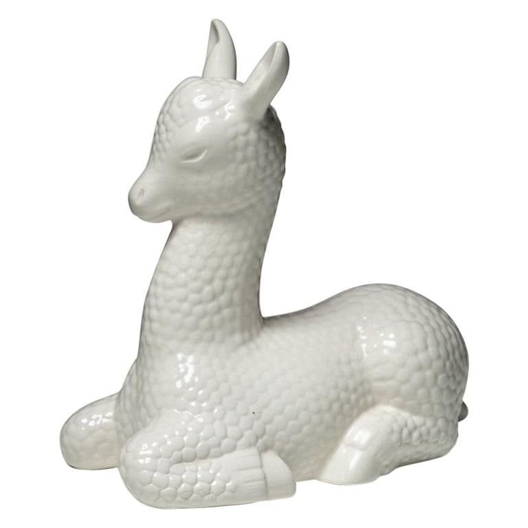 "Fawn" by Giovanni Gariboldi for San Cristoforo, Ginori For Sale at 1stDibs