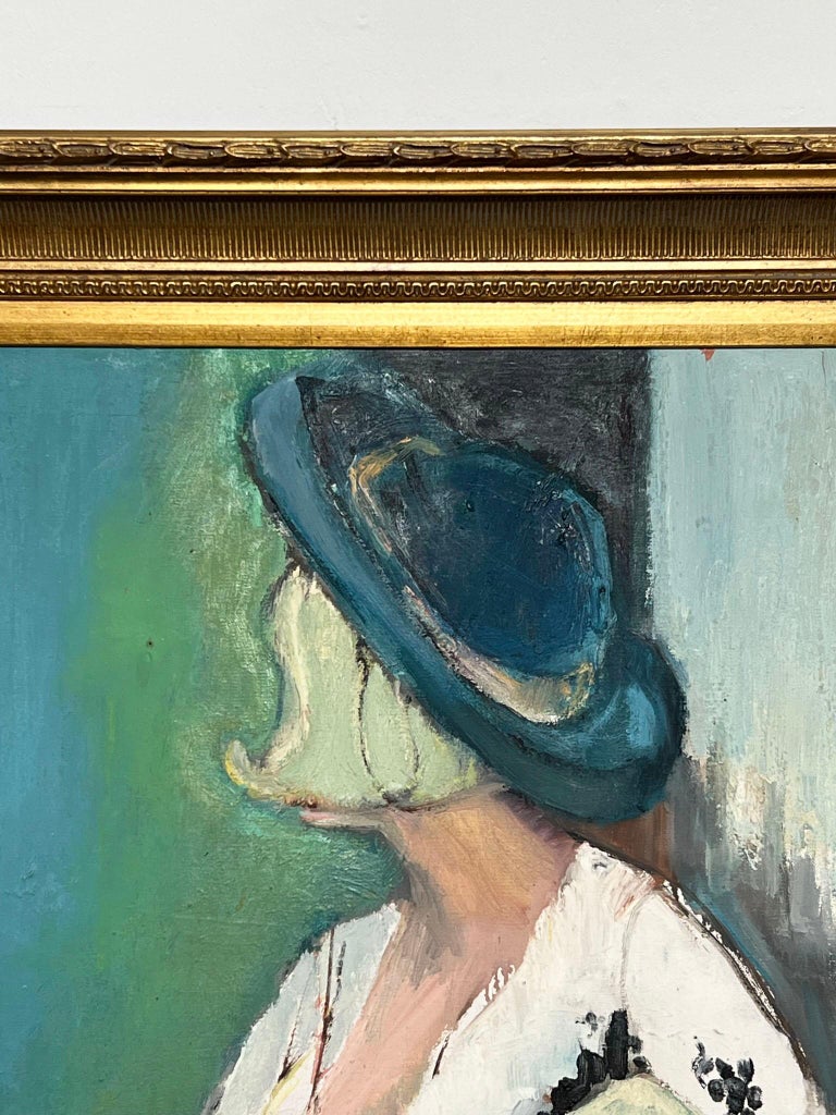 Fay Singer Mid-Century Portrait of a Woman, Circa 1960s at 1stDibs