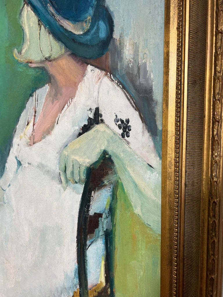 Fay Singer Mid-Century Portrait of a Woman, Circa 1960s at 1stDibs