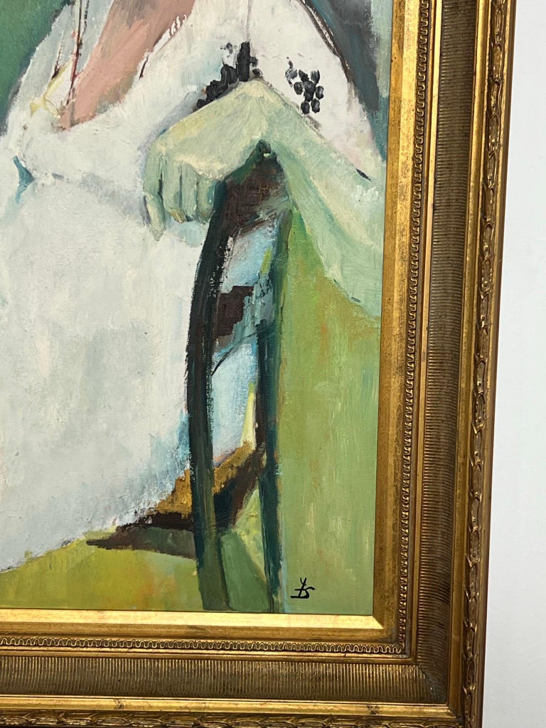 Fay Singer Mid-Century Portrait of a Woman, Circa 1960s at 1stDibs