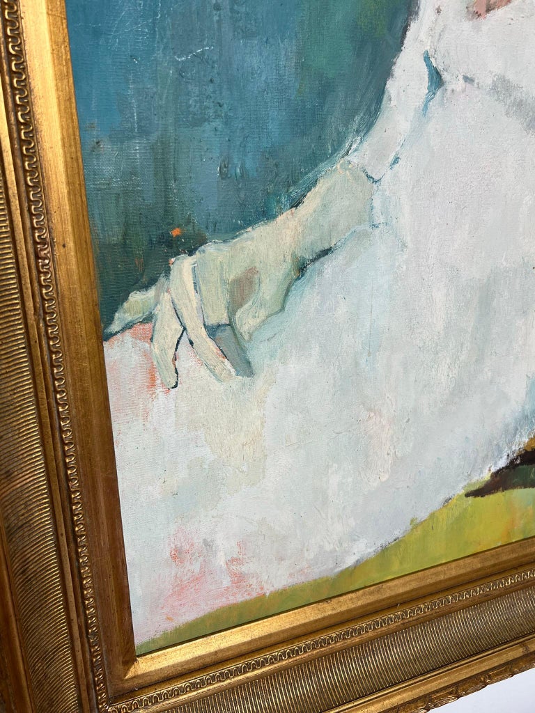 Fay Singer Mid-Century Portrait of a Woman, Circa 1960s at 1stDibs