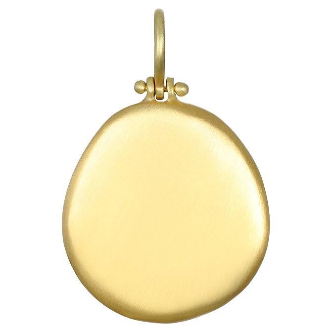 18K Gold Web Dog Tag Necklace For Sale at 1stDibs | 18k gold dog tag ...