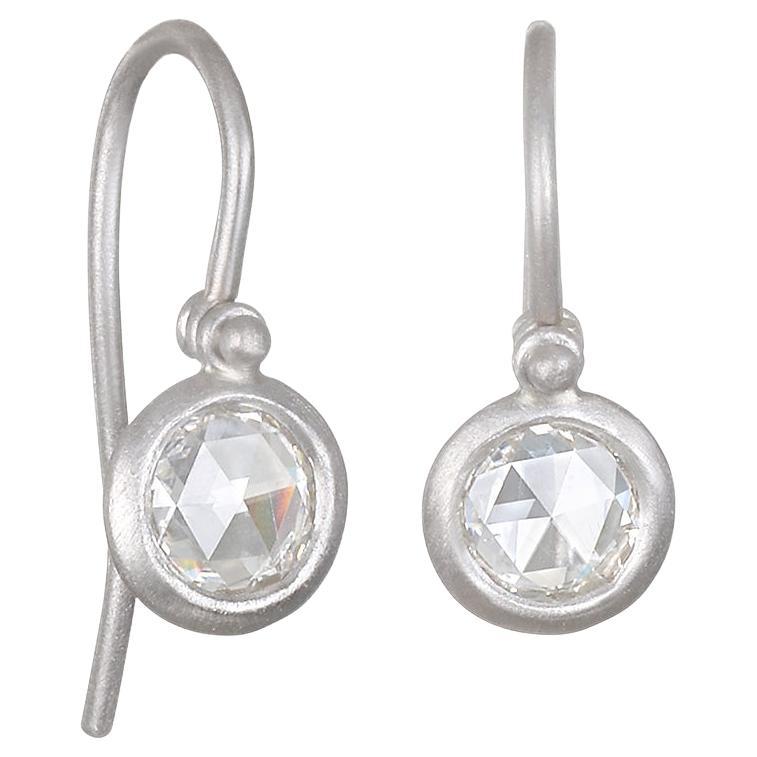Asscher-Cut Diamond Drop Earrings at 1stDibs | asscher cut drop earrings
