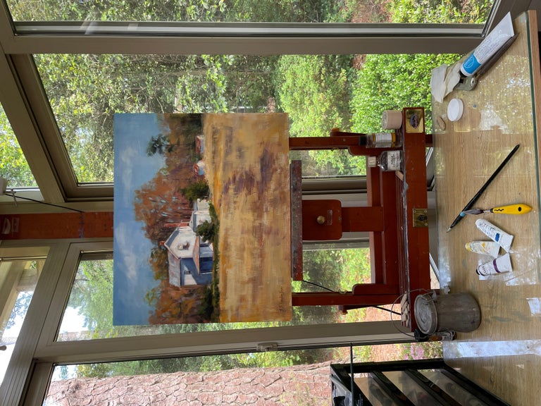 Faye Vander Veer - A Simpler Time, Oil Painting For Sale at 1stDibs