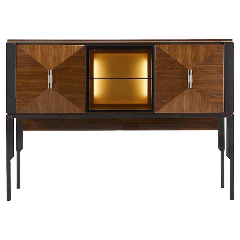 FB Collection Crystal Bar Unit For Sale at 1stDibs