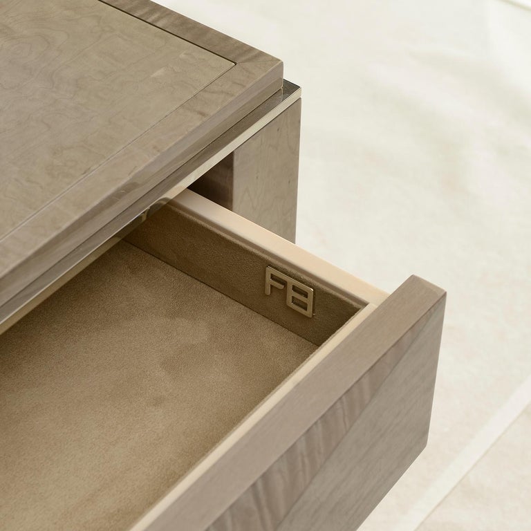 FB Collection Crystal Chest of Drawers For Sale at 1stDibs