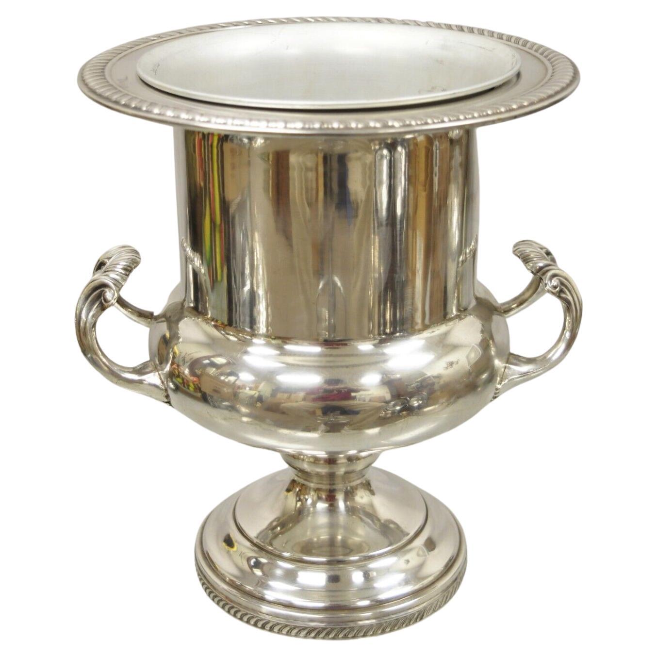 F.B. Rogers Trophy Cup Silver Plate Champagne Bucket Wine Ice Bucker at ...