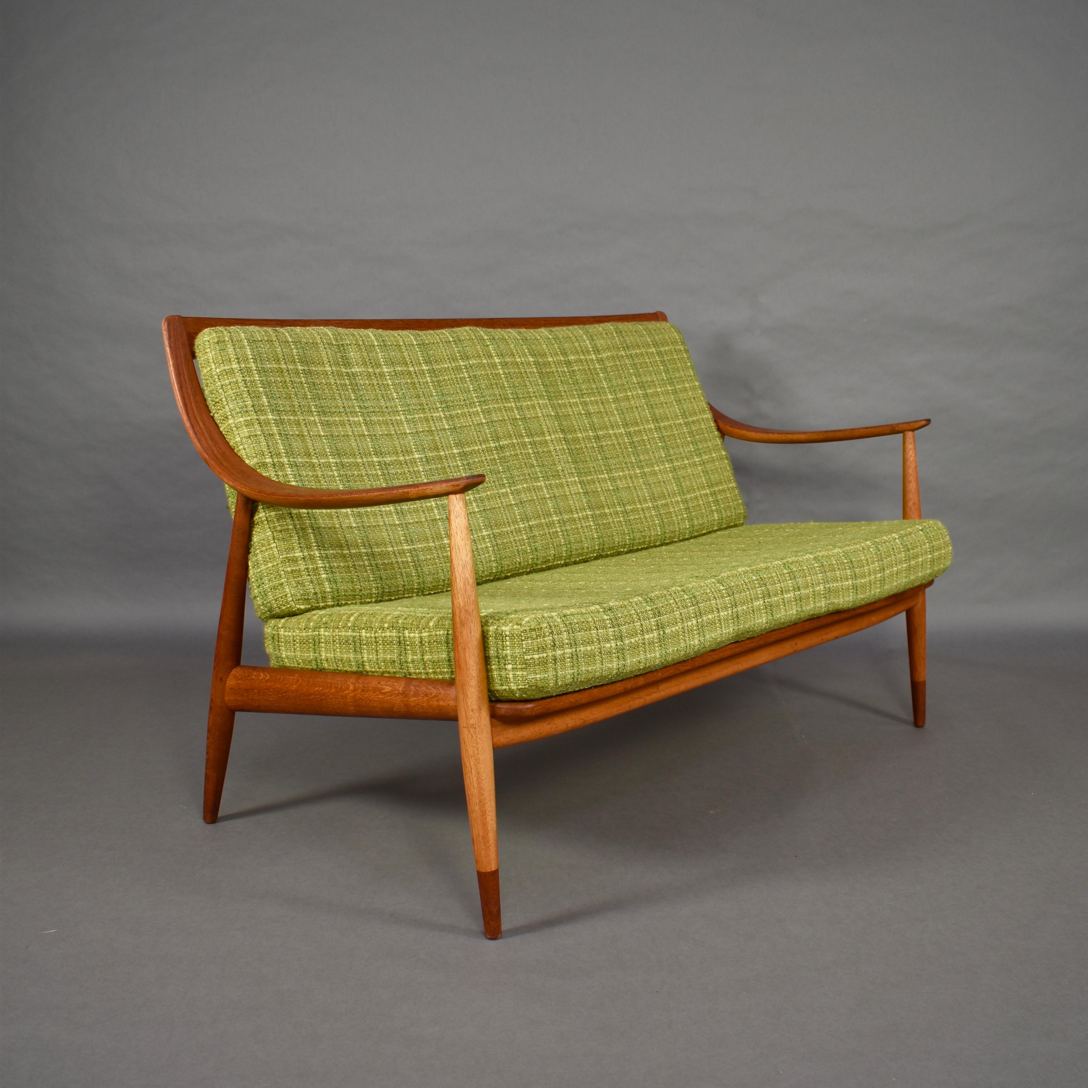 FD-146 Armchairs by Peter Hvidt and Orla Mølgaard, Denmark, circa 1954 ...