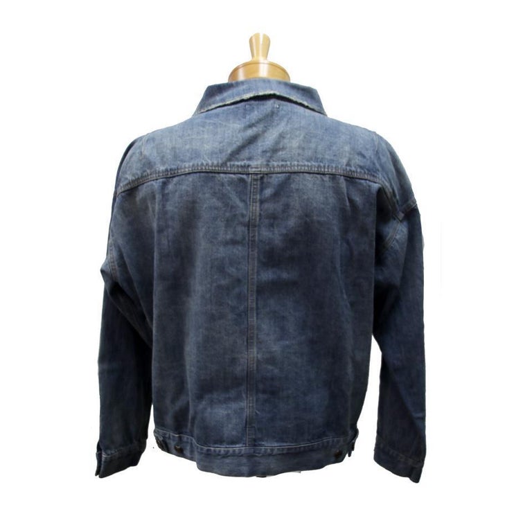 Fear of God Denim 2016-17 Collection Distressed Men's Jacket For Sale ...