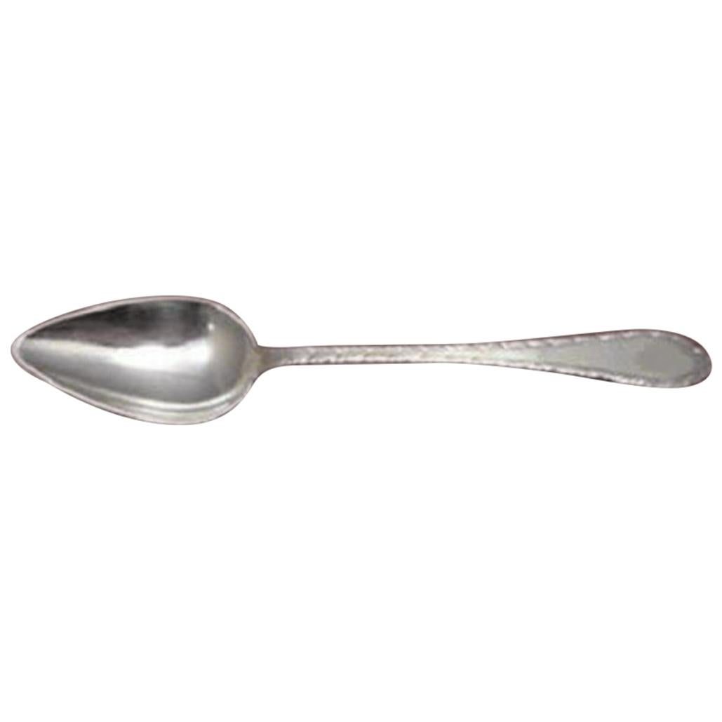 Georgian Silver Bright Cut Feather Edge Serving Basting Spoon, London ...