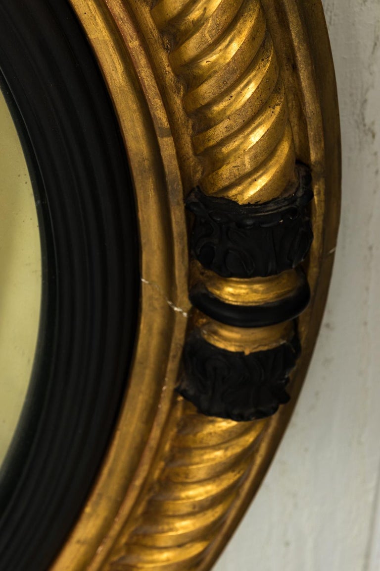 Federal Style Fish Eye Mirror at 1stDibs | fish eye mirror vintage ...