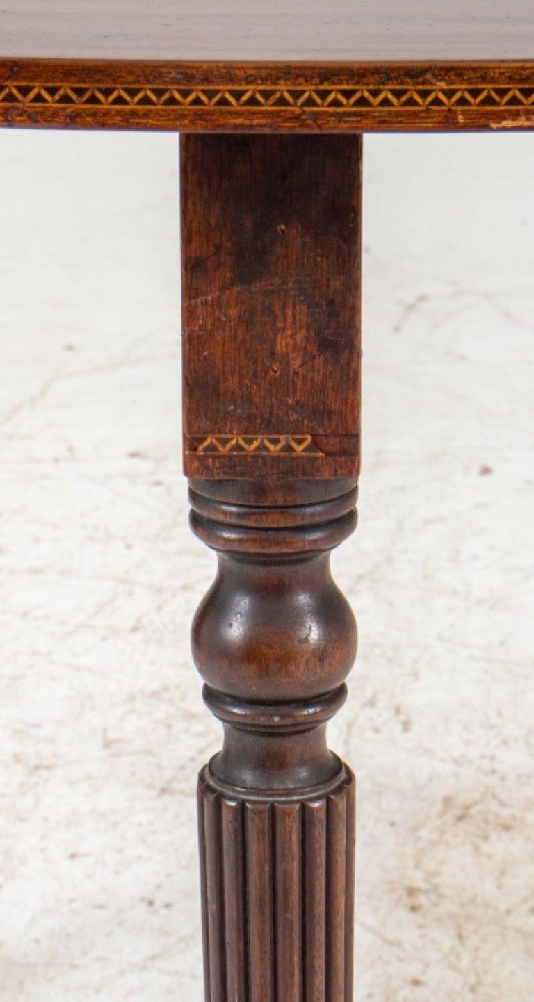 Federal Style Gate-Leg Games Table at 1stDibs