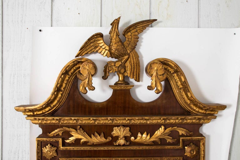 Federal Style Gilded Mirror For Sale at 1stDibs