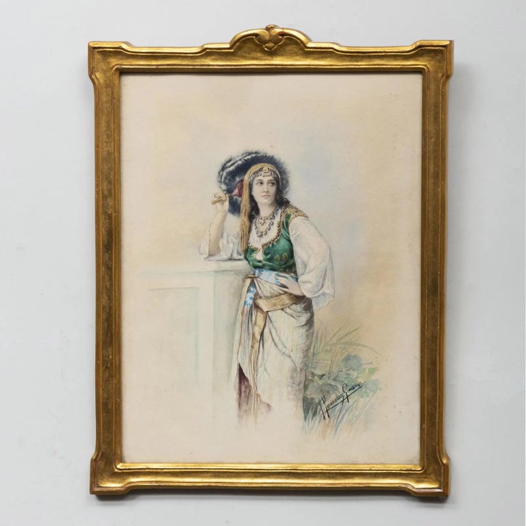 Federico Fernandez y Giménez - Minimalist Watercolor Painting of ...