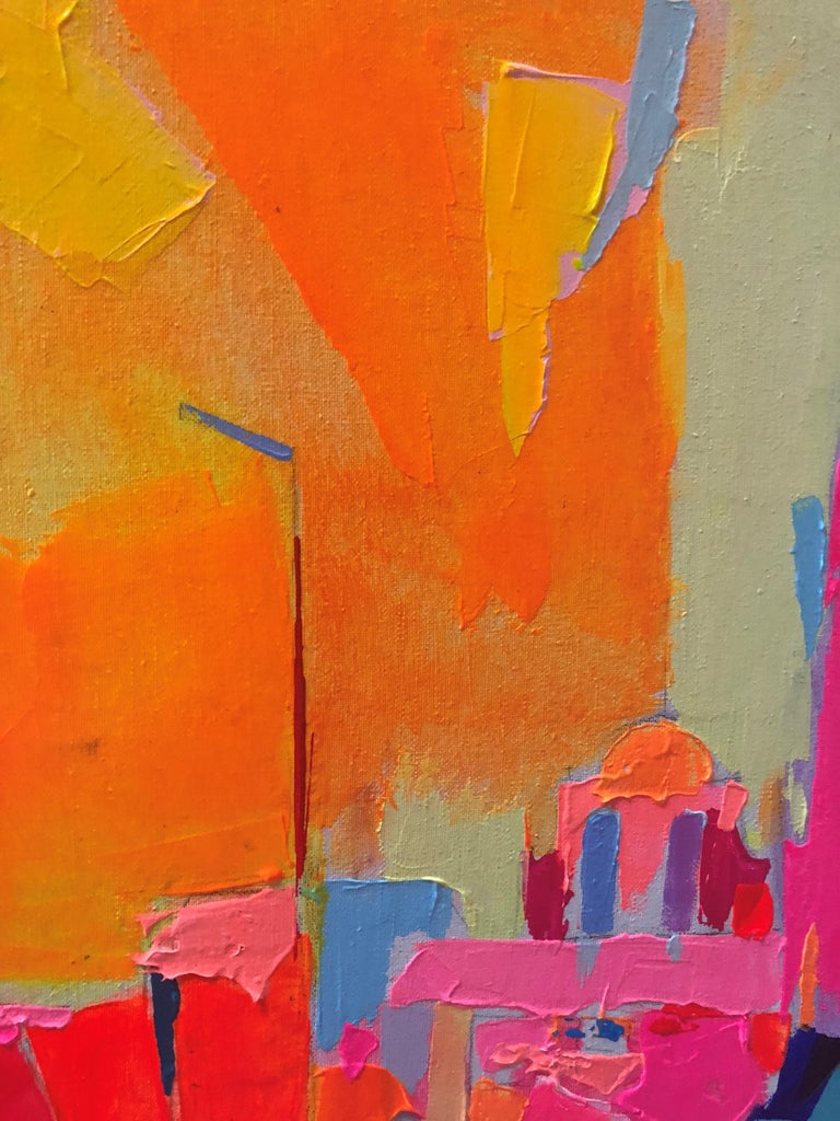 Federico Lopez - "Time Well Spent" by Federico Lopez 47" x 47" Acrylic ...