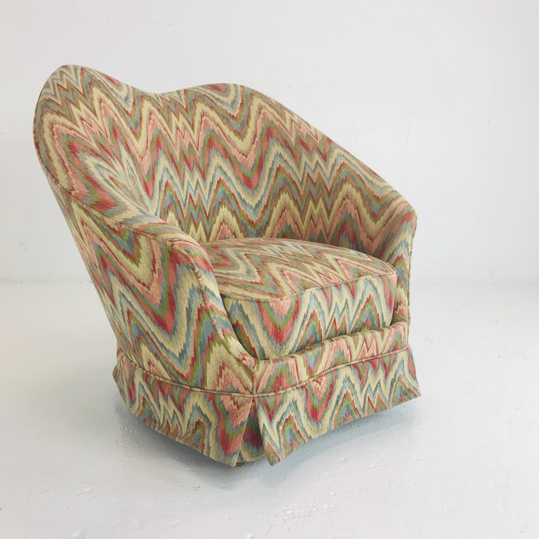 Federico Munari Chair in Original Missoni Fabric at 1stDibs