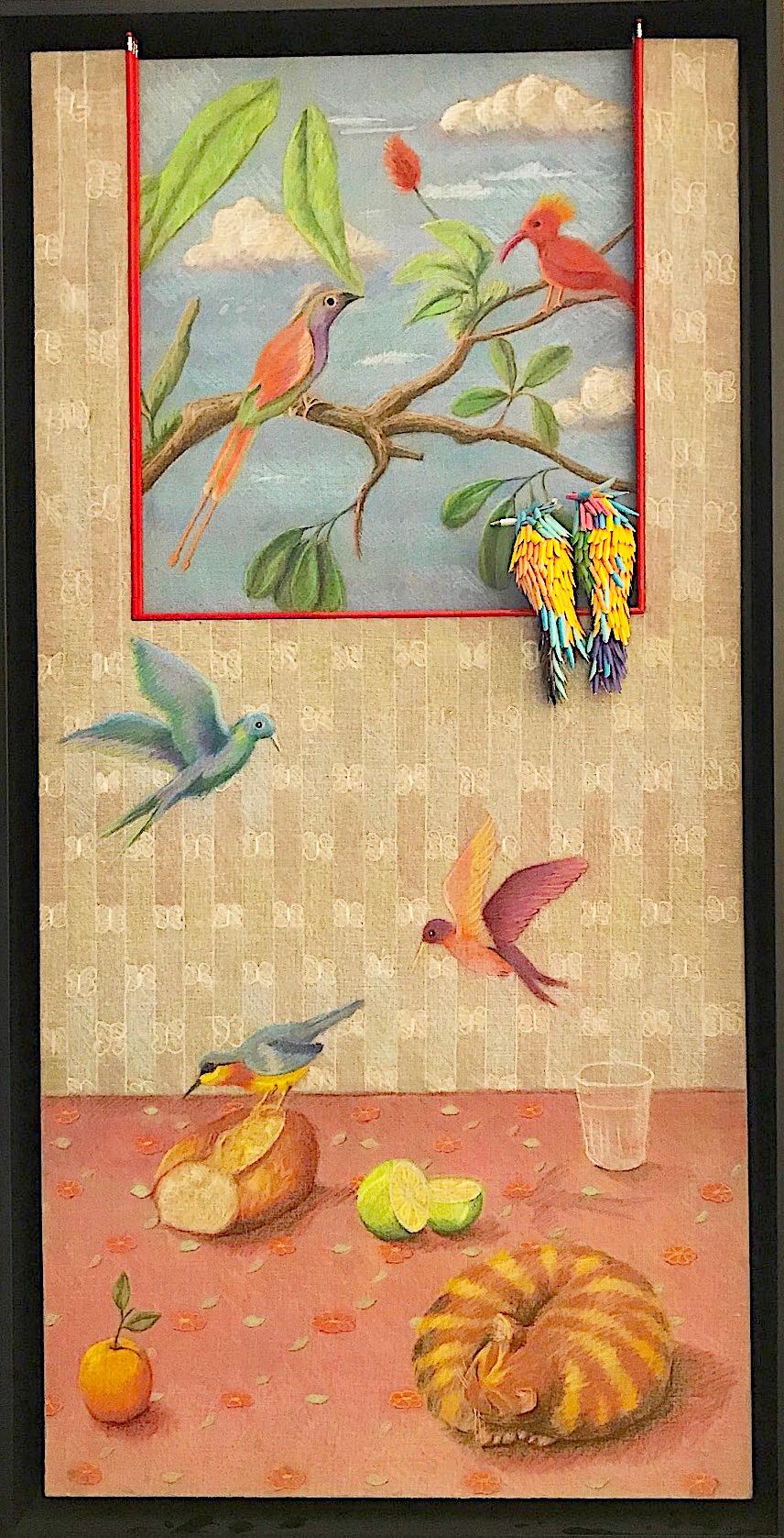 Federico Uribe - Dog's Painting For Sale at 1stDibs