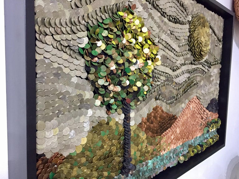 Federico Uribe - Silver Sky For Sale at 1stDibs