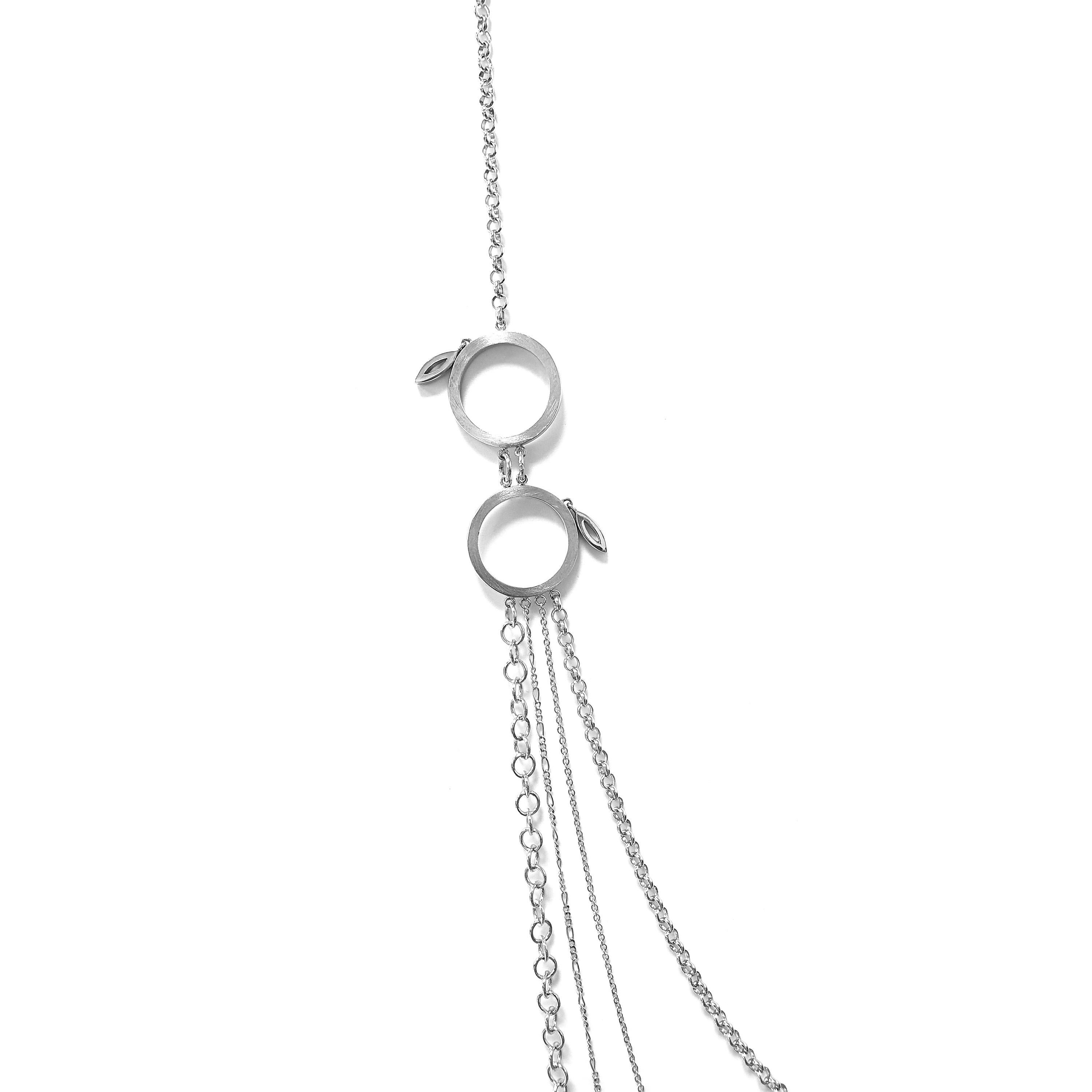 Fei Liu Multi-Layered Chain Necklace Sterling Silver For Sale at ...
