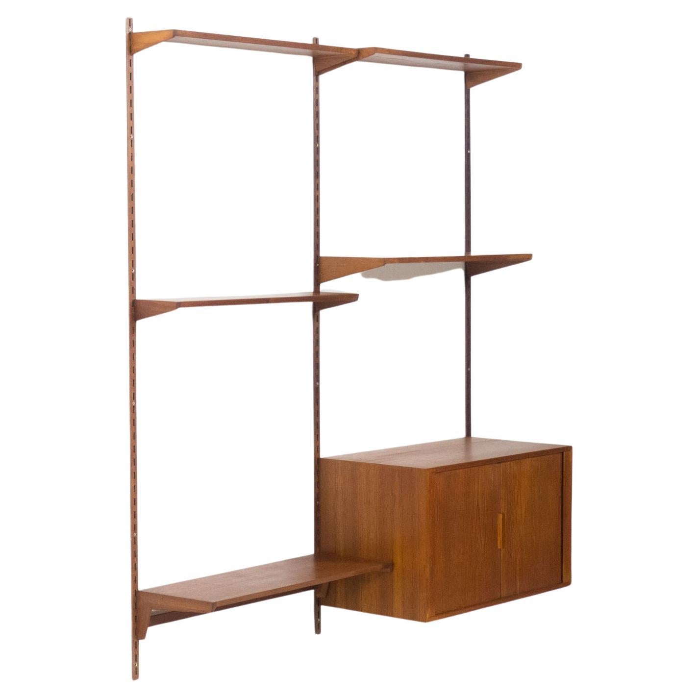 Extraordinary Nine-Bay Rosewood Wall Unit by Kai Kristiansen at 1stDibs