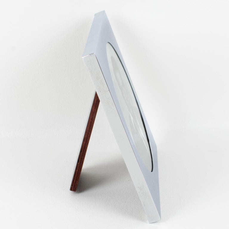 Felice Antonio Botta Italy, Modernist Chrome Picture Frame, 1970s For ...