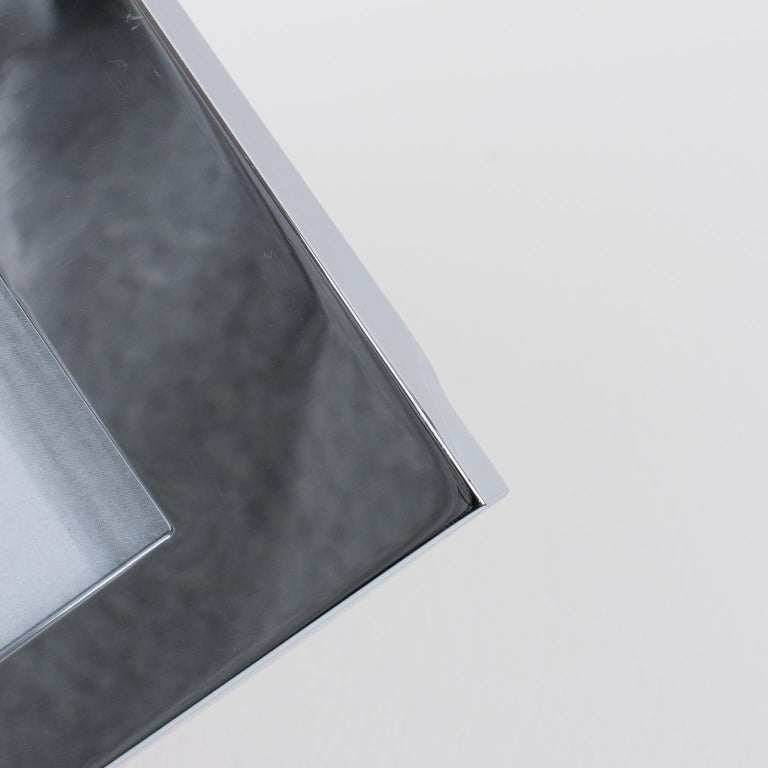 Felice Antonio Botta Italy, Multi-View Chrome Picture Frame, 1970s For ...