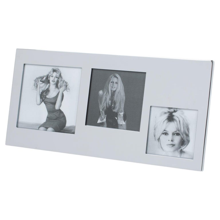 Felice Antonio Botta Italy, Multi-View Chrome Picture Frame, 1970s For ...