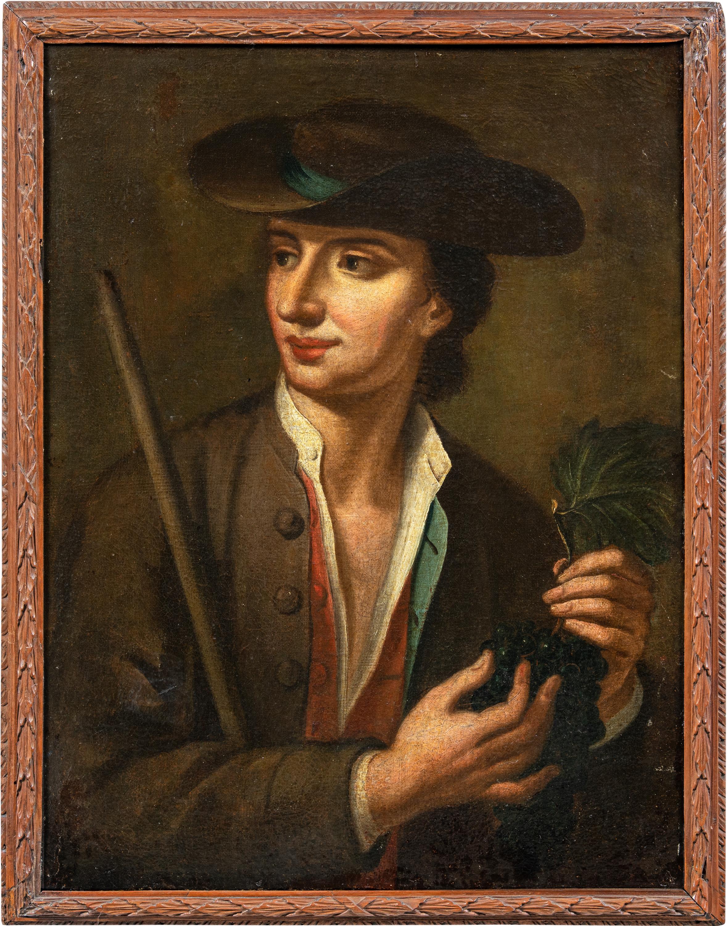 Violante Beatrice Siries Cerroti - Italian Rococo Oil on Canvas ...