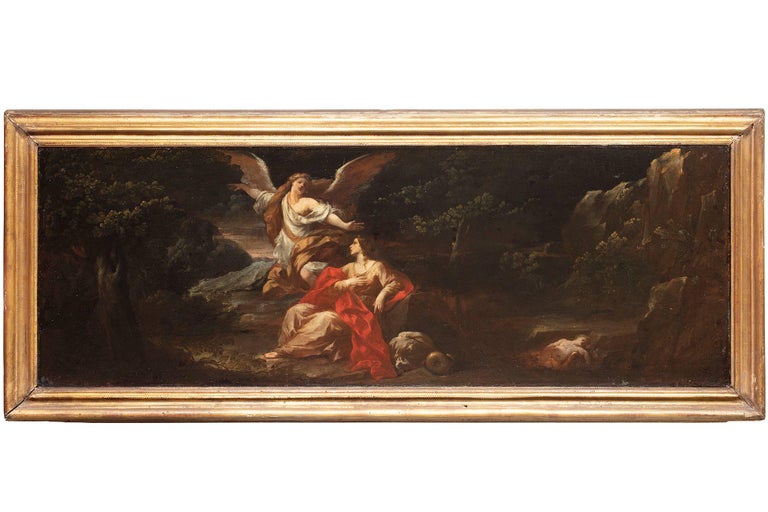 Felice Torelli - 17th Century by Felice Torelli Hagar and the Angel Oil ...