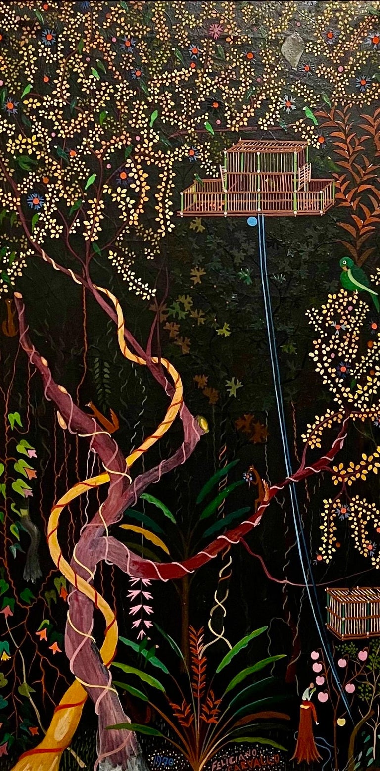 Feliciano Carvallo - Venezuelan Naive Artist Feliciano Carvallo Oil ...