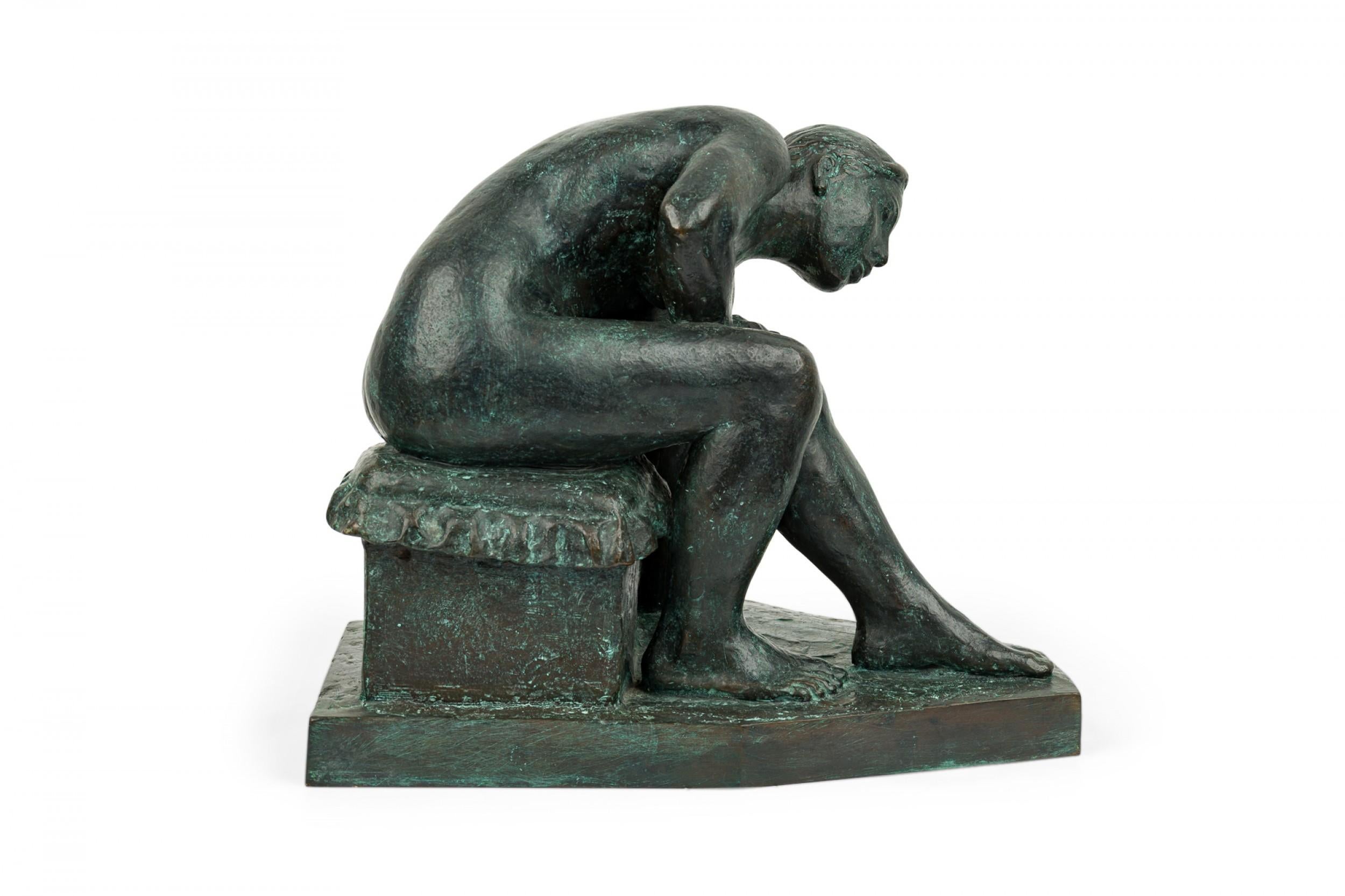 Felipe Castaneda Mexican Contemporary Cast Bronze Female Figural ...