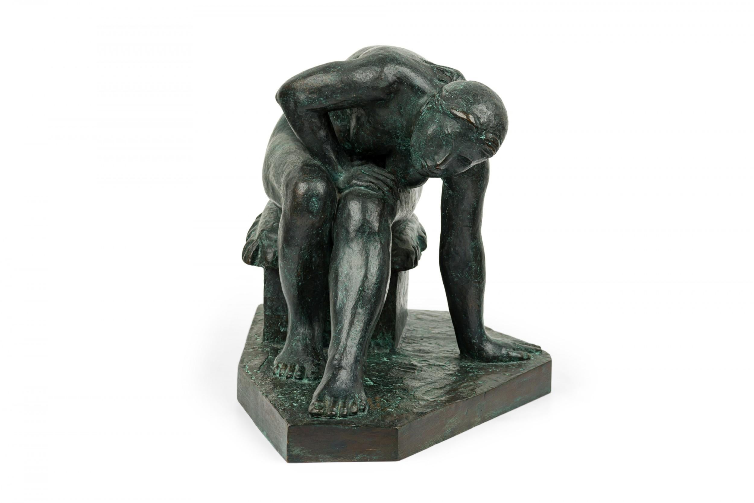 Felipe Castaneda Mexican Contemporary Cast Bronze Female Figural ...