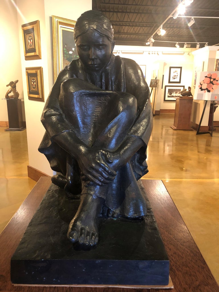 Felipe Castañeda - "Reflection" by Felipe Castaneda 29.5" x 24.25" x 14 ...