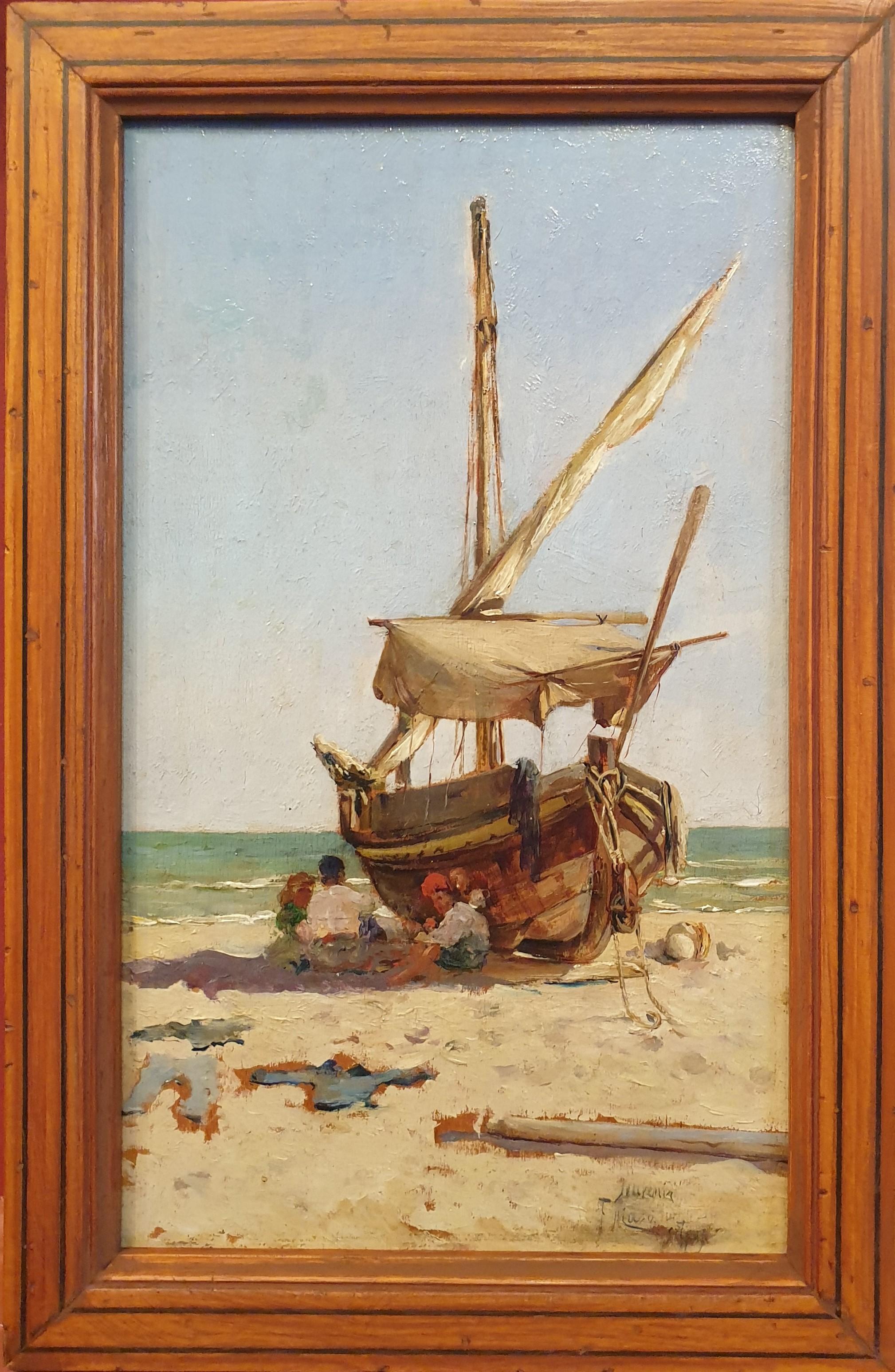 Felipe MASO de FALP - MASO DE FALP SITGES plage bateau luministe ...