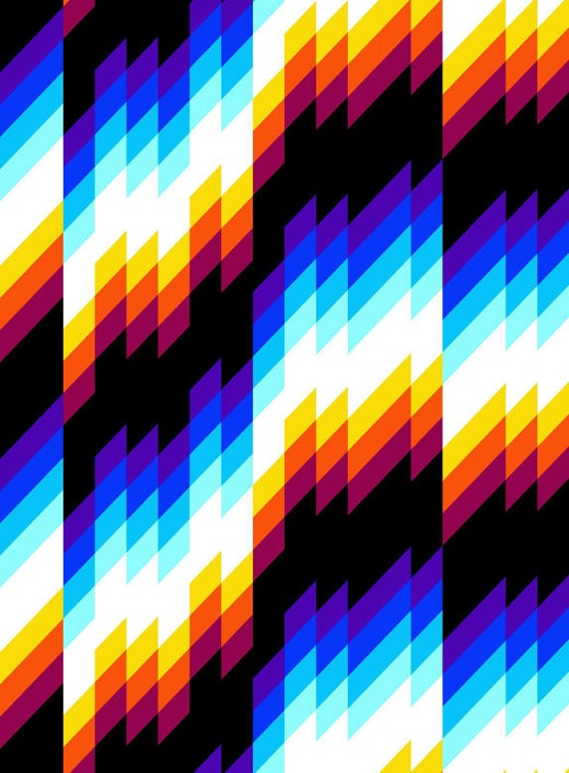Felipe Pantone - FELIPE PANTONE - CHROMADYNA MICAP #1 Op Art Abstract ...