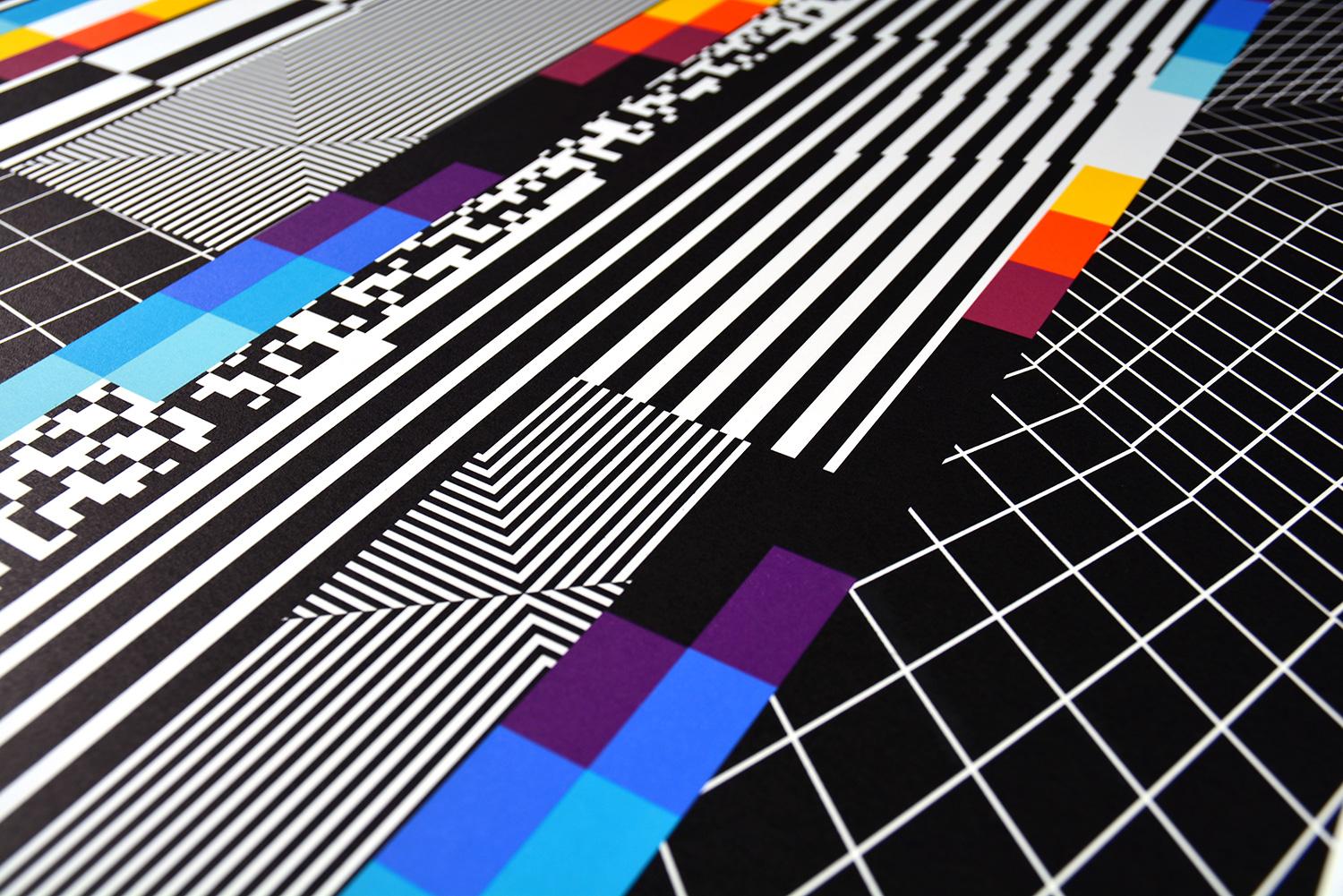 Felipe Pantone - FELIPE PANTONE - CHROMADYNA MICAP #4 Op Art Abstract ...