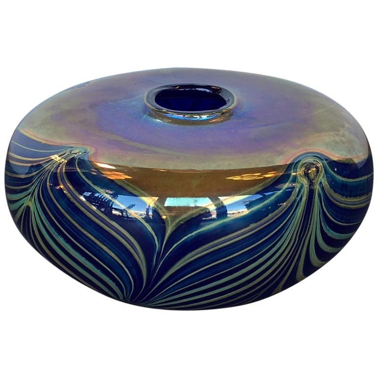 Fellerman Art Glass Vase at 1stDibs