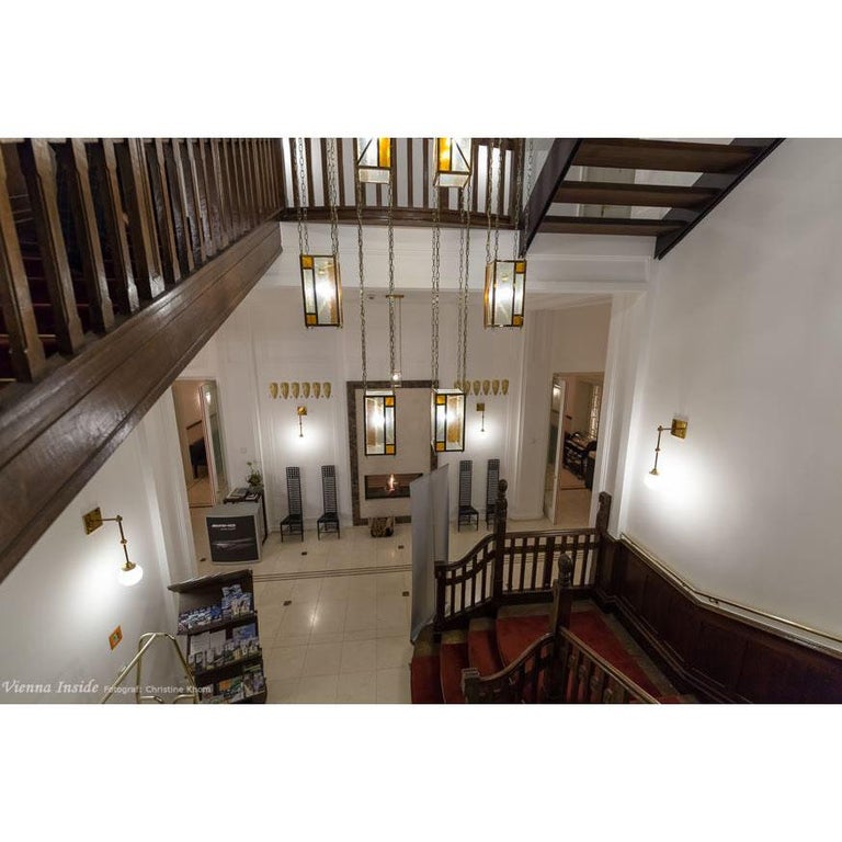 Fellner and Helmer Vienna Concert House Art Deco, Jugendstil Sconce, Re ...