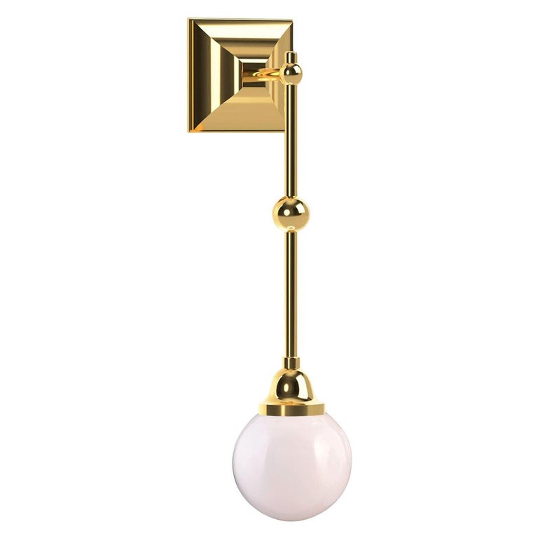 Fellner and Helmer Vienna Concert House Art Deco, Jugendstil Sconce, Re ...
