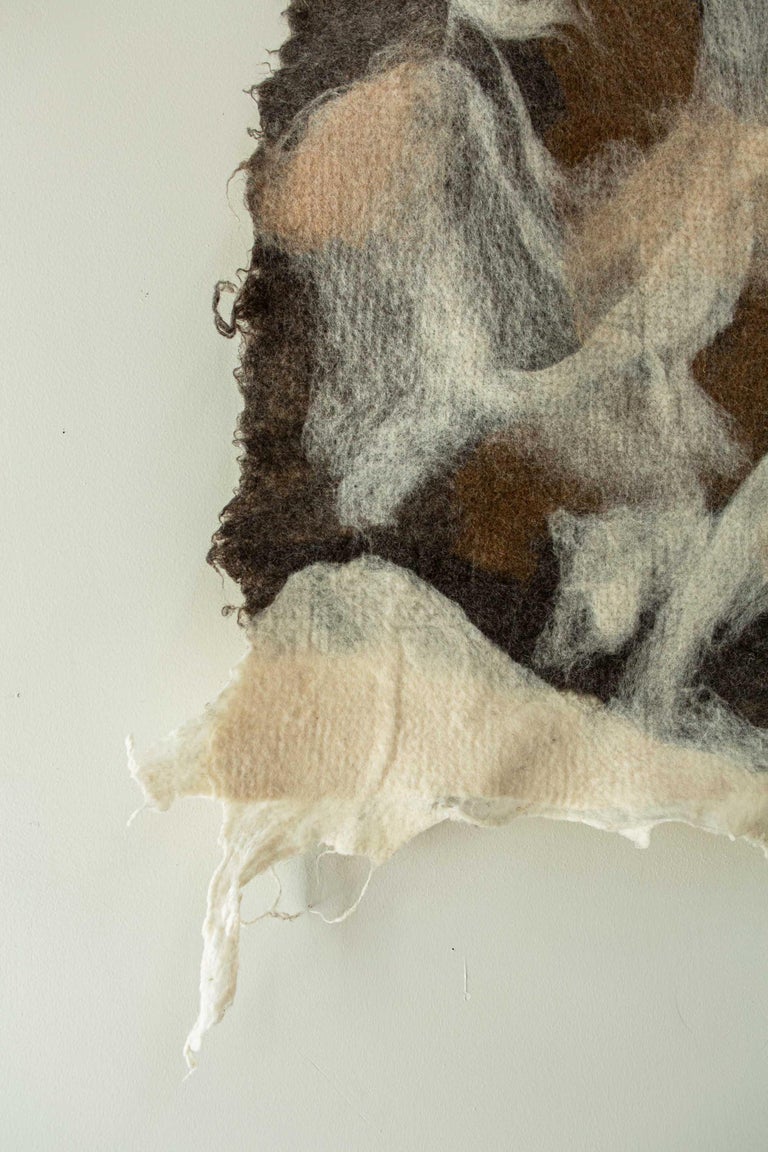 Felted Wool Wall Art by Jg Switzer, Alpaca and Mixed Wool For Sale at ...