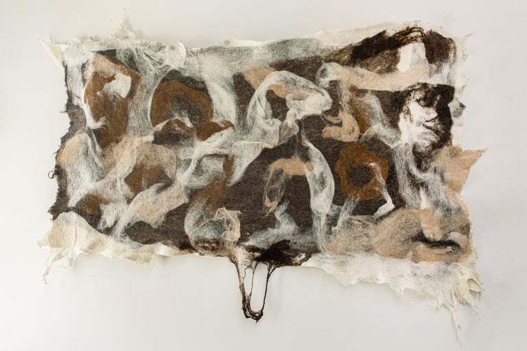 Felted Wool Wall Art by Jg Switzer, Alpaca and Mixed Wool For Sale at ...