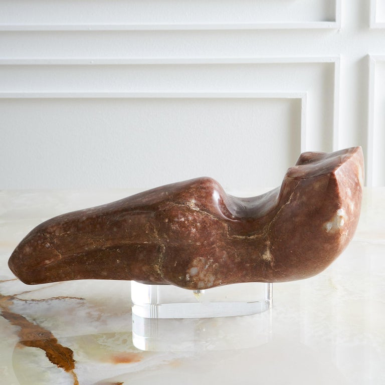 Female Torso in Alabaster by Pat Epstein at 1stDibs