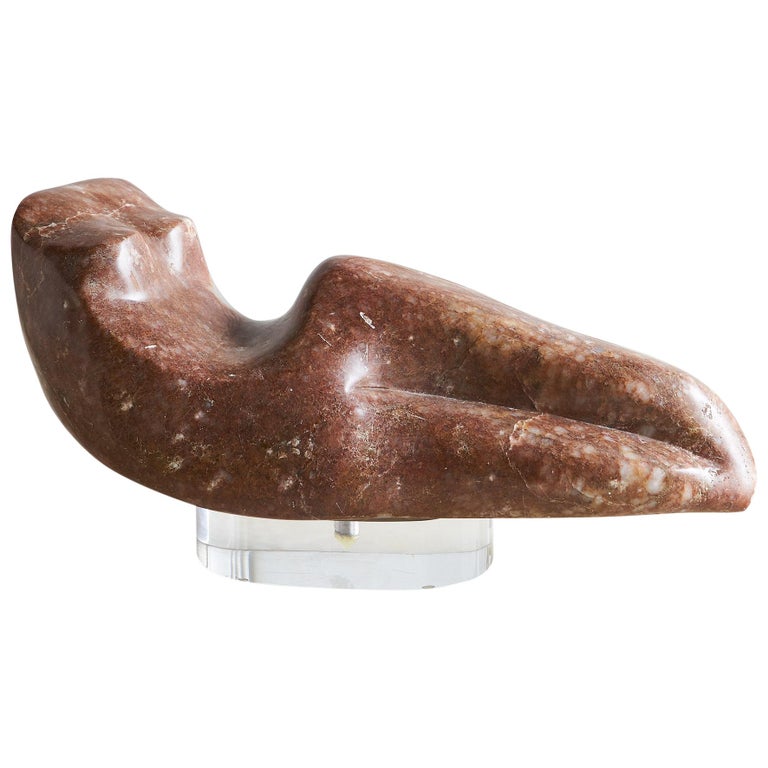 Female Torso in Alabaster by Pat Epstein at 1stDibs