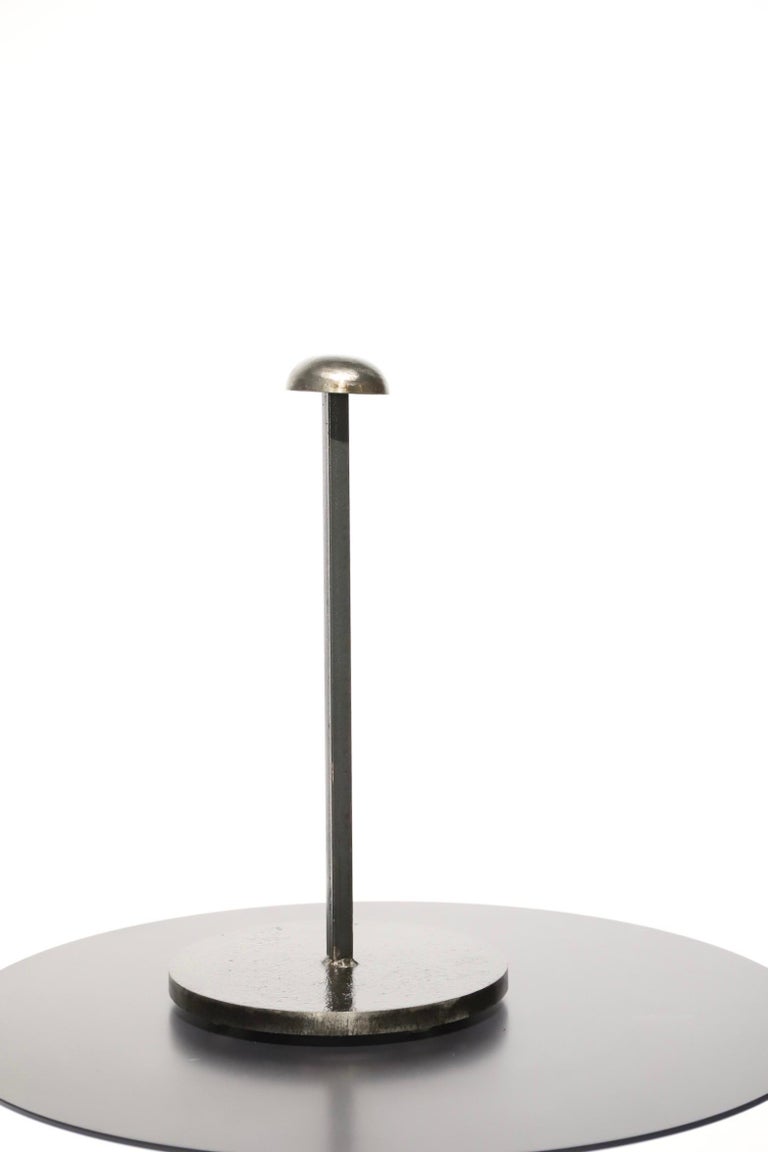 Fencing Mask on Custom Steel Stand For Sale at 1stDibs