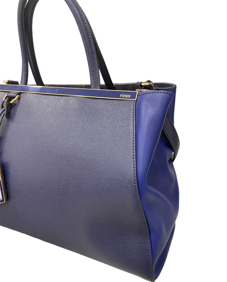 Fendi 2Jour Violet Handbag For Sale at 1stDibs