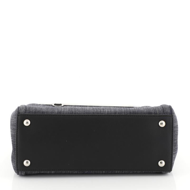Fendi 2Jours Bag Denim Petite at 1stDibs