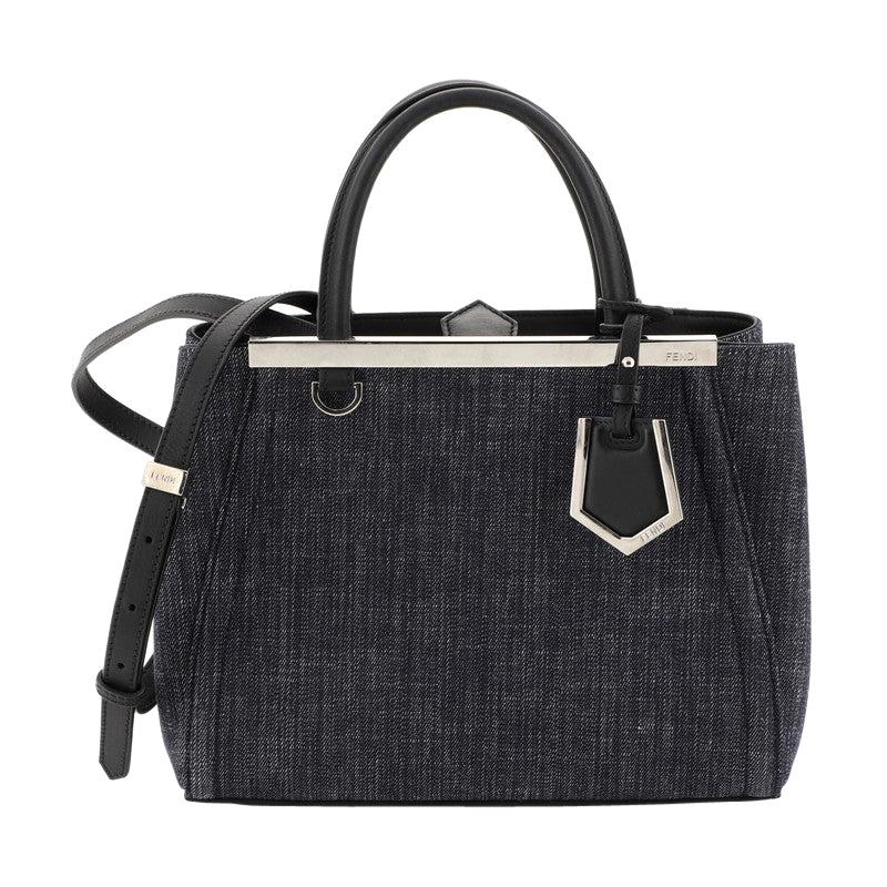 Fendi 2Jours Bag Denim Petite at 1stDibs