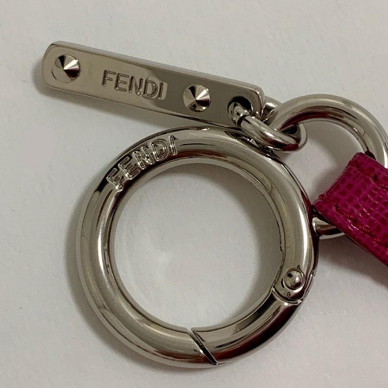FENDI Bag Charm In Fur For Sale at 1stDibs